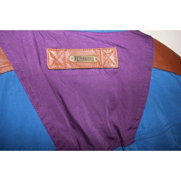 Powderhorn | Jackets & Coats | Powderhorn Retro Down And Leather Zip ...